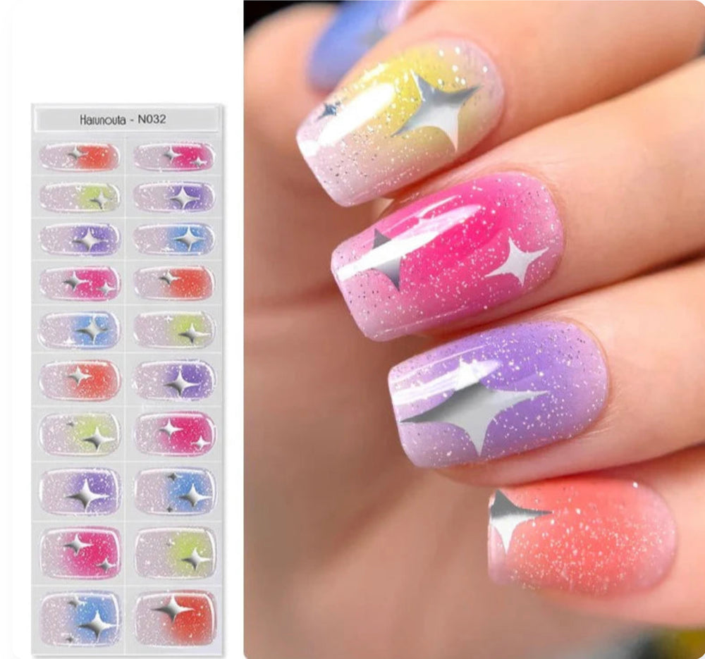 Glo Nail Stickers