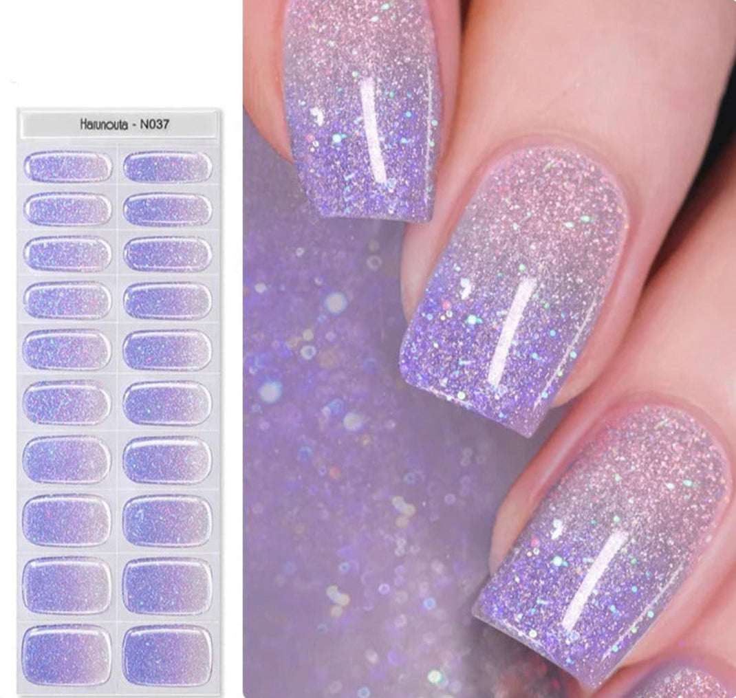 Glitter – Glo Nail Stickers